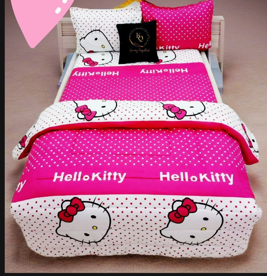 Hello Kitty Sweetheart, 6-Piece comforter Set – For Your Little Star!